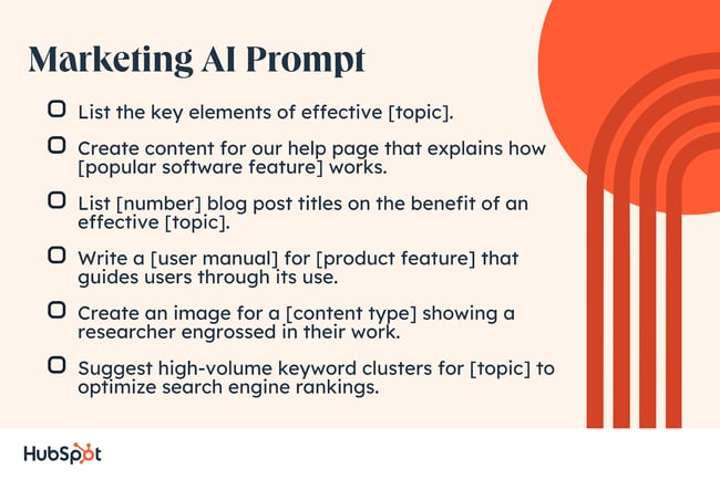 70 AI Prompt Examples for Marketers to Use in 2024